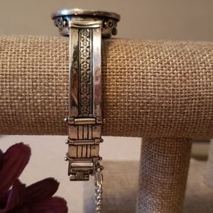 Silpada | Jewelry | Silpada Sterling Silver Flower Watch | Poshmark